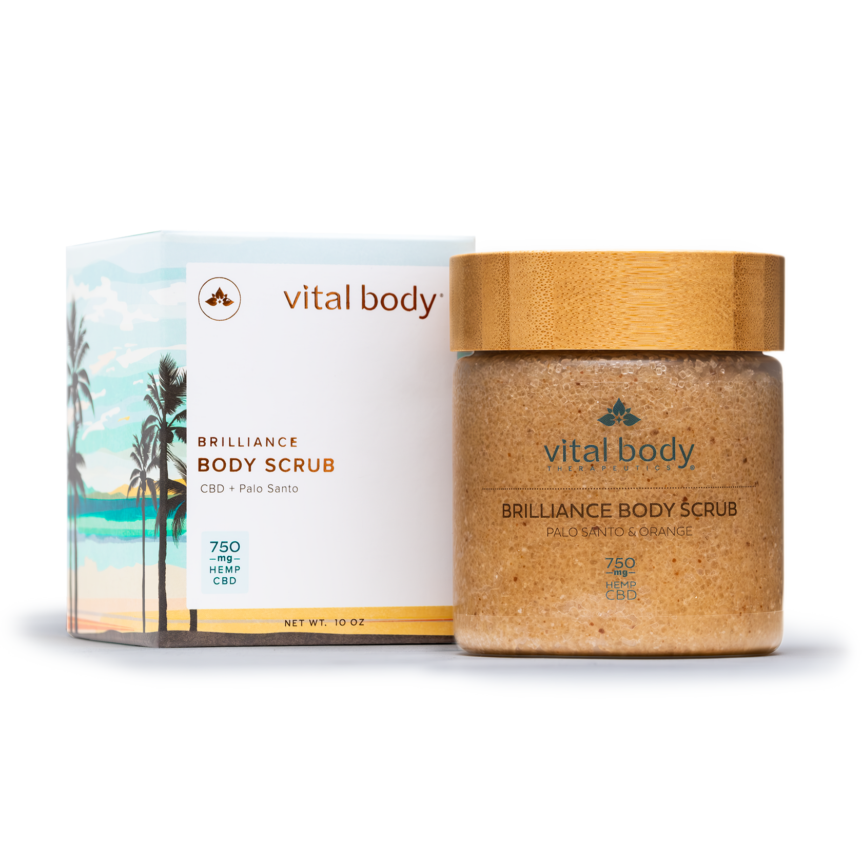 Brilliance CBD Body Scrub – Vital Body Therapeutics