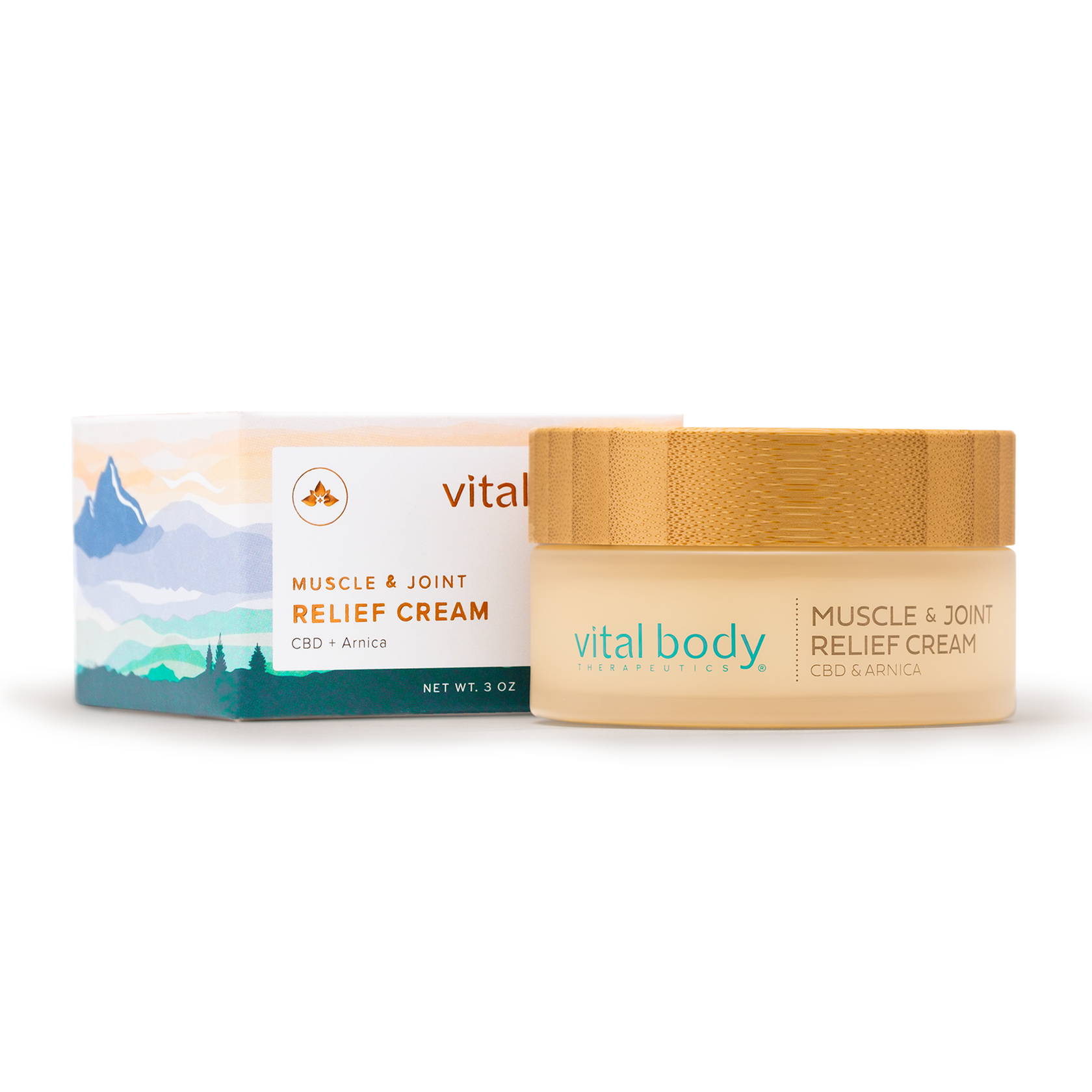 Muscle & Joint CBD Relief Cream – Vital Body Therapeutics