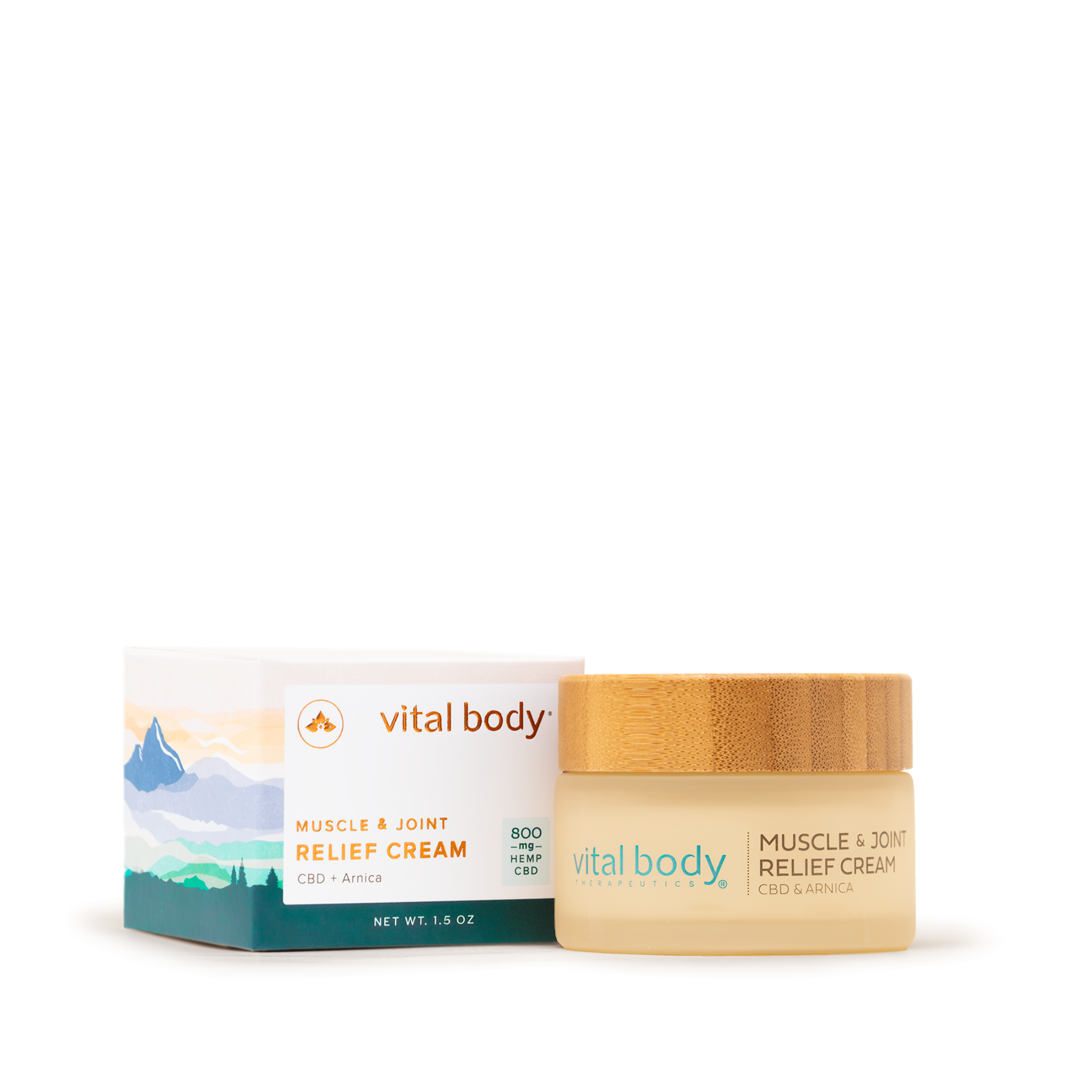 Muscle & Joint CBD Relief Cream – Vital Body Therapeutics